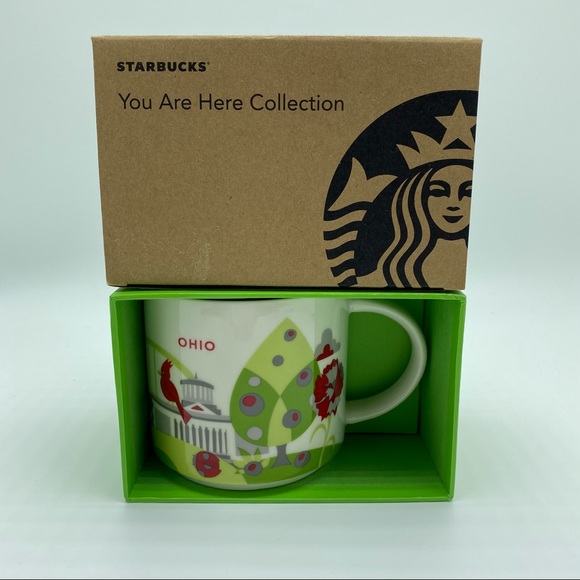 Starbucks | Dining | New 23 Starbucks You Are Here Ohio Coffee Mugcup ...